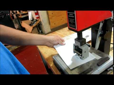 Pierce Socbox SNB 2000 Sequential Numbering Machine - YouTube