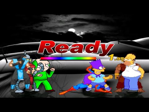 Team Bartman VS Team Evil Ken MUGEN ¡¡battle¡¡ Request - YouTube