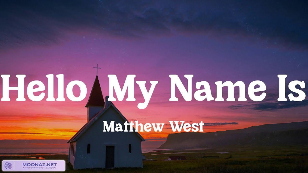 Matthew West - Hello, My Name Is (Lyrics) | Leeland, Hillsong Worship ...