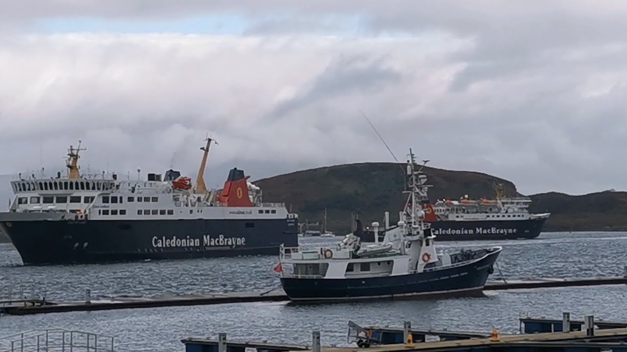 Caledonian McBrayne - MV Clansman Oban to Coll/Tiree - YouTube