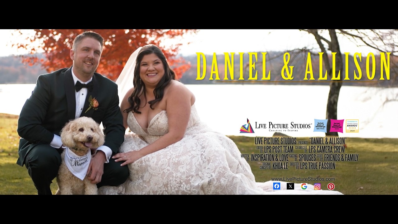 Daniel and Allison Wedding Highlight at Indian Trail Club, NJ - YouTube