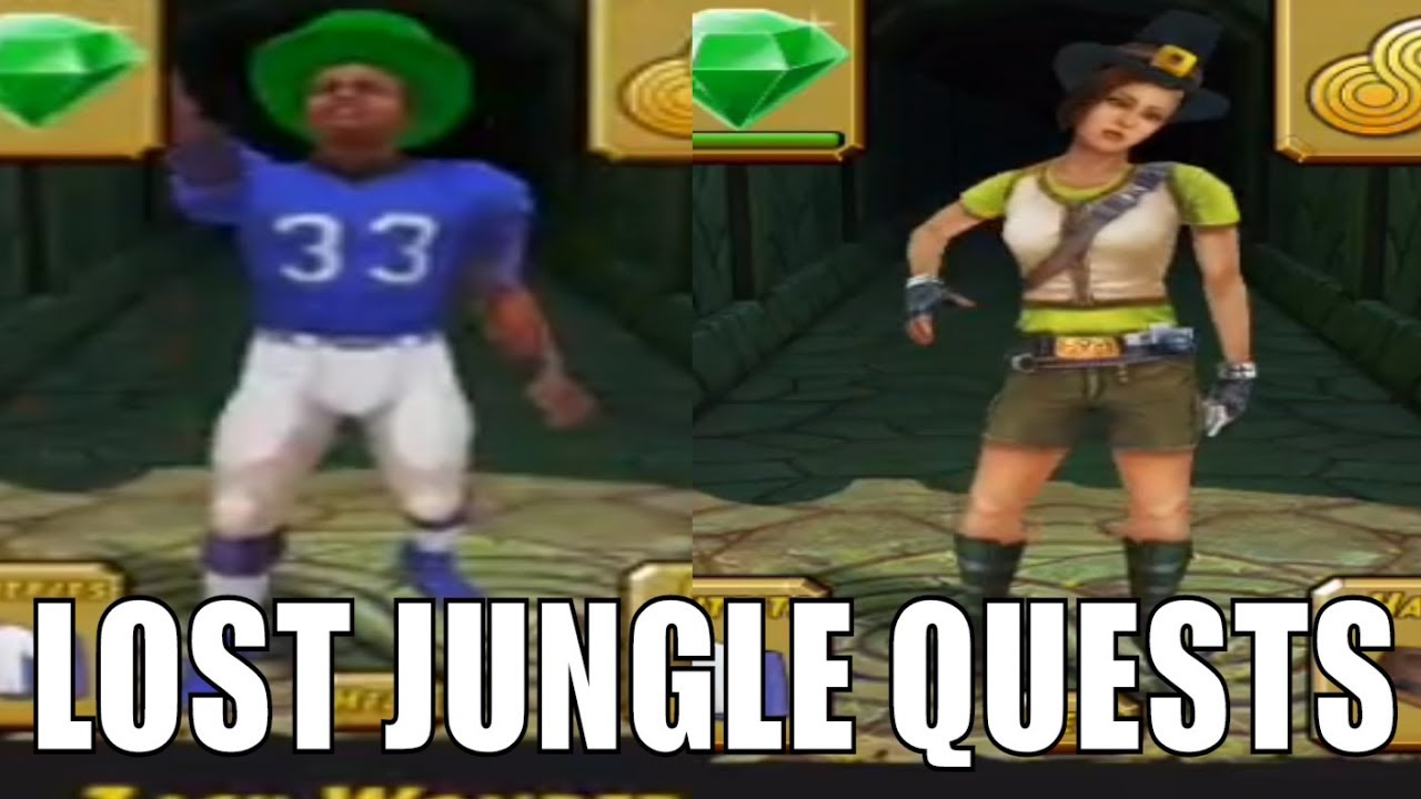 Temple Run 2 | Zack Wonder And Maria Selva Daily Quest | Lost Jungle ...