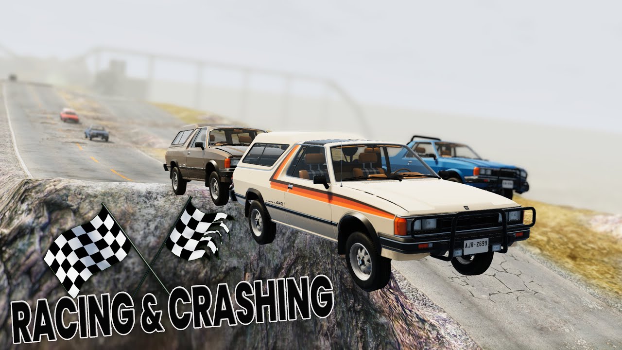 BeamNG Drive - Racing & Crashing 1982 Hirochi RUSH - YouTube