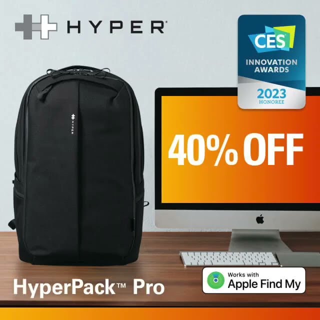 HyperPack Pro with Apple Find My Compatibility - YouTube