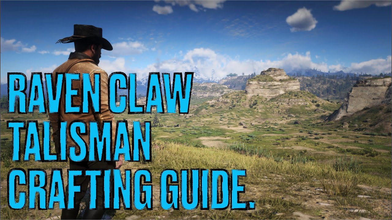 Red Dead Redemption II. Raven Claw Talisman. Complete Crafting Guide ...
