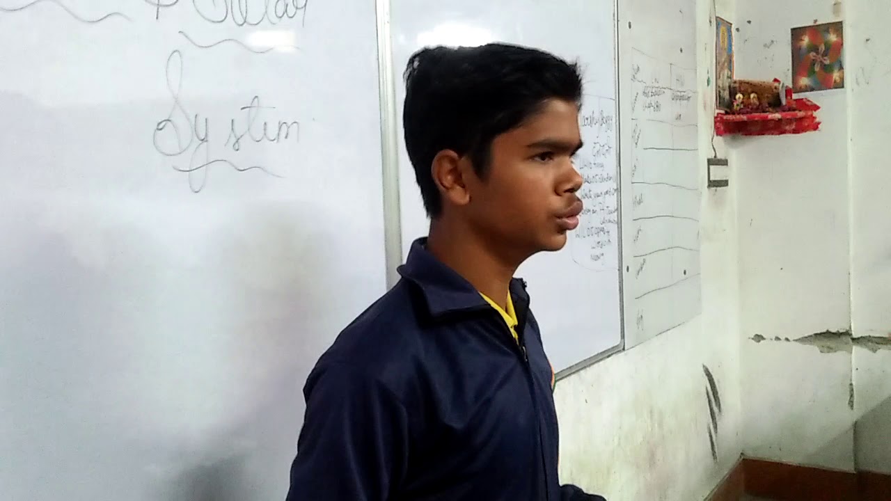 Ujjwal Pandey Class 8th.. Explaination about Solar system.. - YouTube