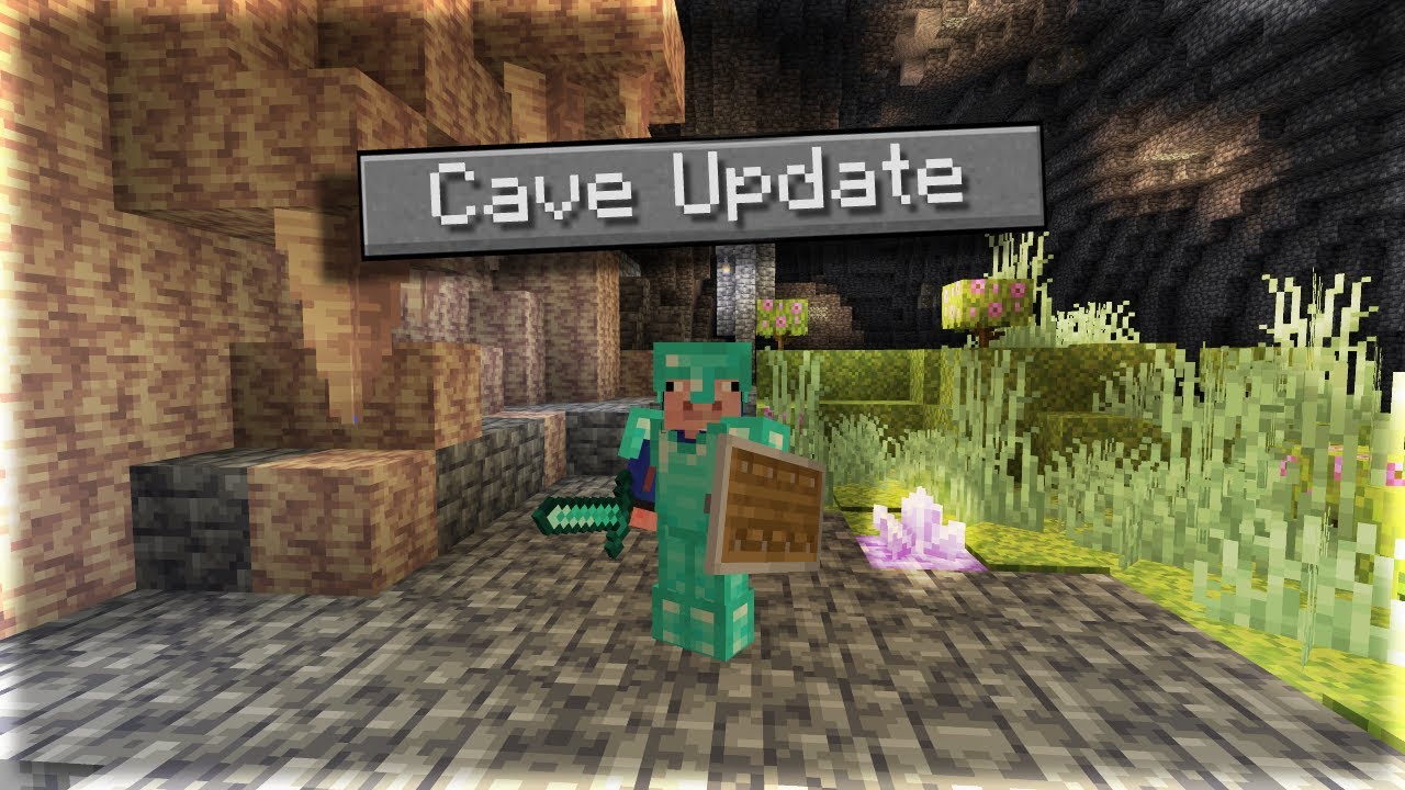 Beating The New Minecraft Cave Update - YouTube