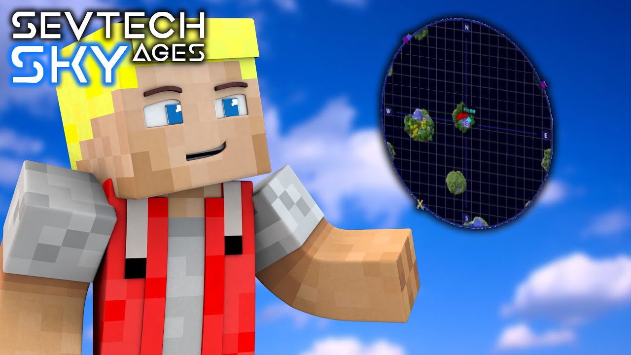 BESTE Map Fertig! - #39 SevTech Ages SkyBlock - YouTube