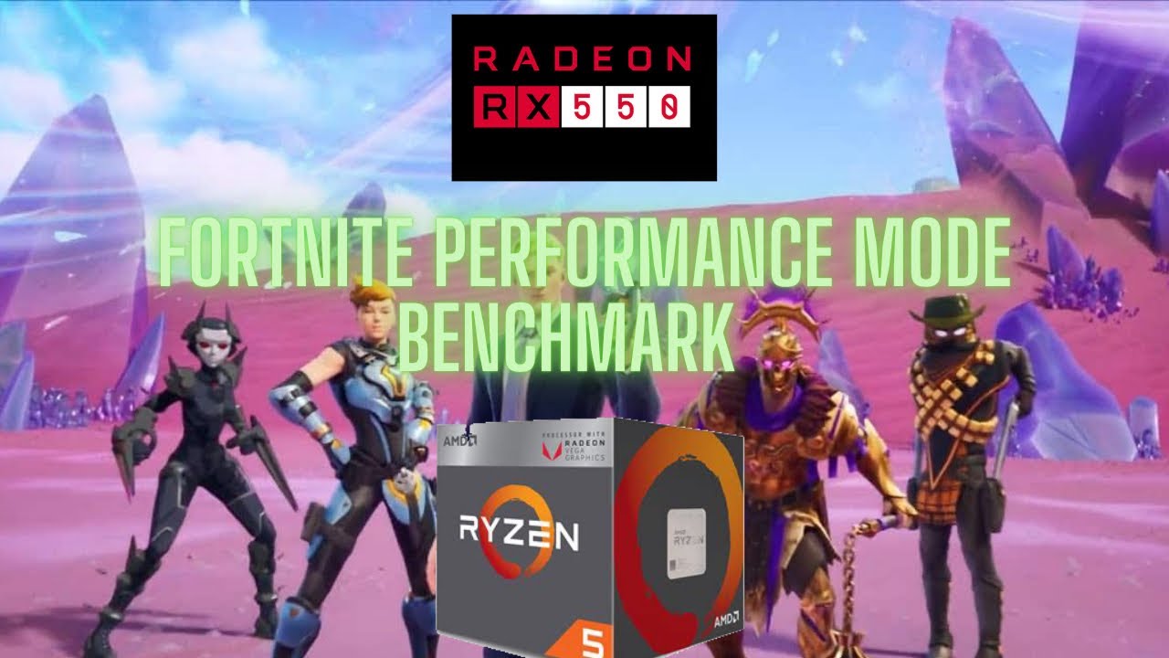 Fortnite Performance Mode Benchmark Chapter 2 Season 5 Ryzen 5 2400G ...