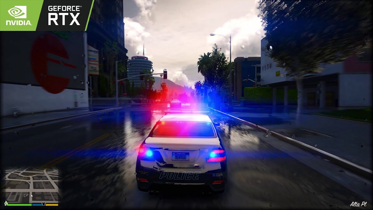 GTA VI | NEX GEN GRAPHICS RAIN REFLECTION MODED RTX 4090 ULTRA SETTING ...
