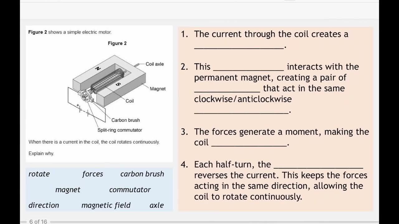 GCSE Physics: The Motor & Generator Effect - YouTube