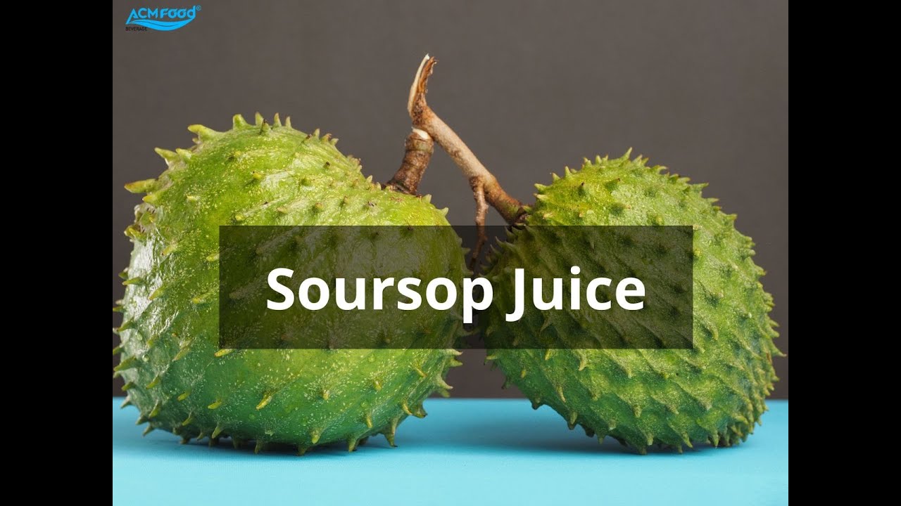 Soursop – A tropical fruit ingredient in the beverage industry. - YouTube