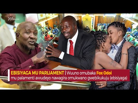 Live: Wuuno omubaka Fox Odoi avuddeyo nawagira Ebisyaga - YouTube