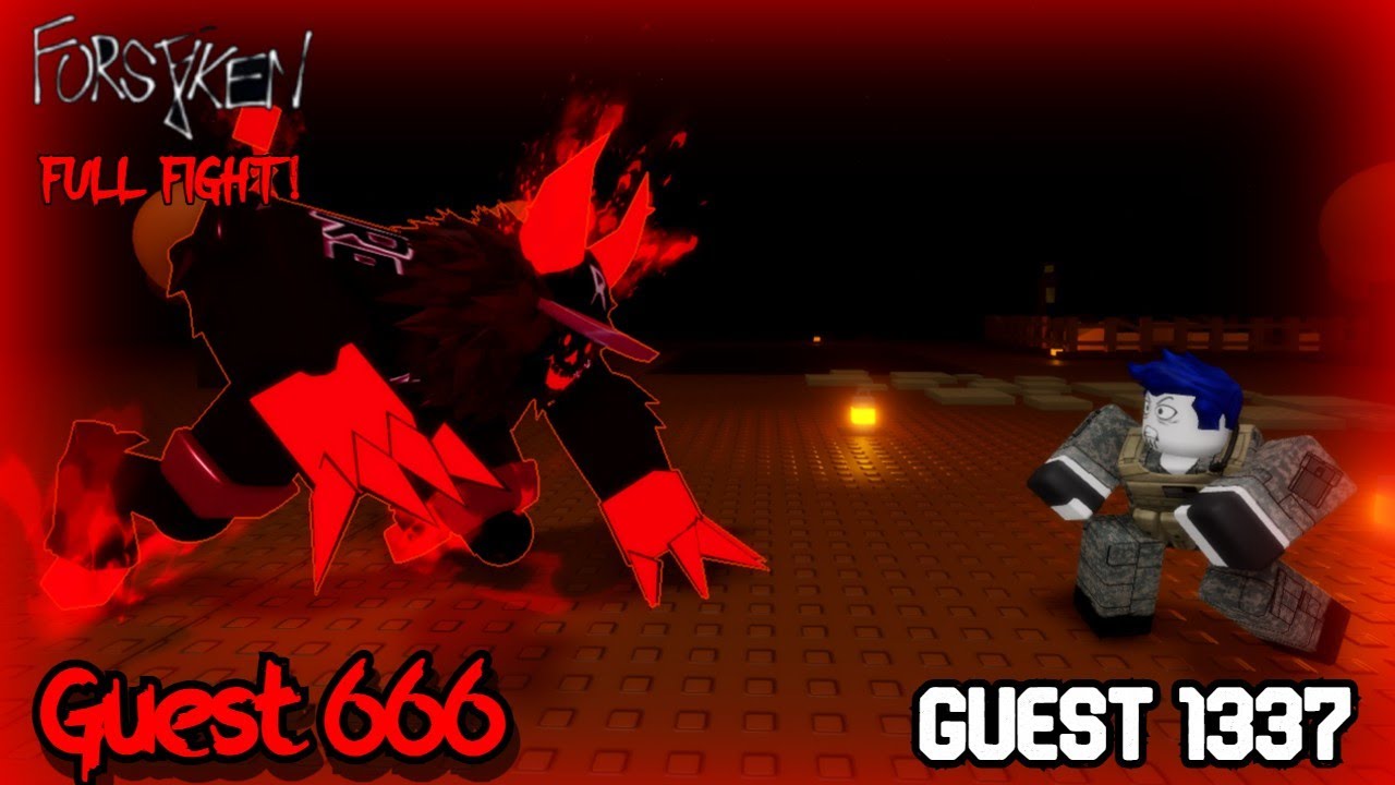 Guest 666 VS Guest 1337 FINALE FORSAKEN ANIMATION YouTube Guest 666 VS Guest 1337 FINALE FORSAKEN ANIMATION YouTube