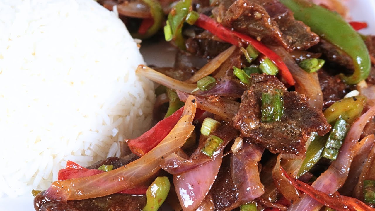 The Crispiest Beef Chilli Dry Recipe | Beef & Onion Stir Fry - YouTube