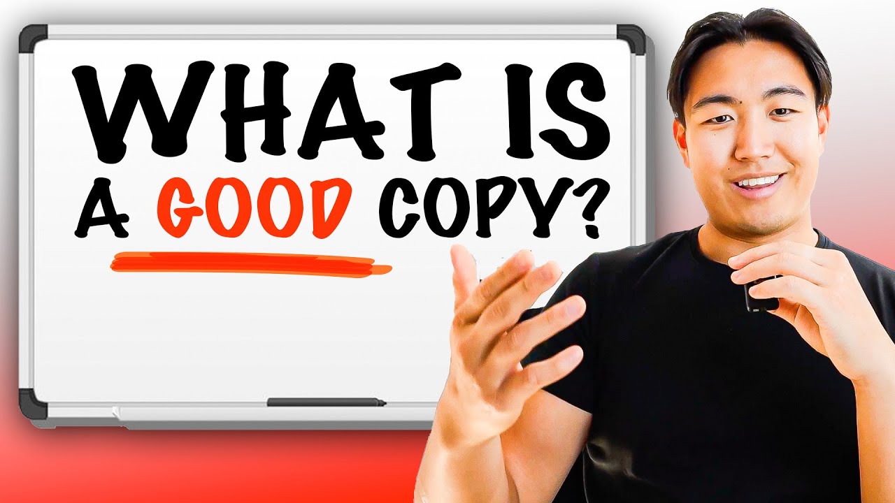 Copywriting 101: How Do You Actually Write A GOOD Copy? - YouTube