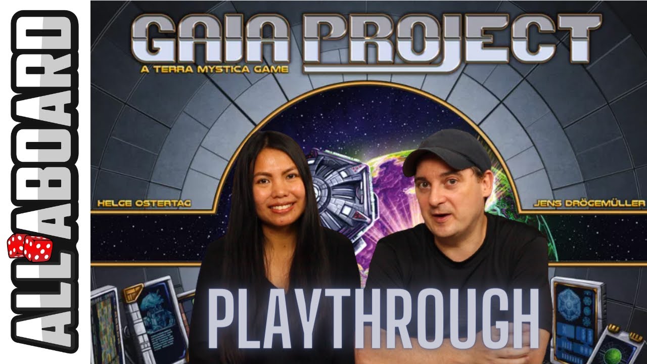 GAIA PROJECT | Board Game | 2 Player Playthrough | How to Play and Full ...