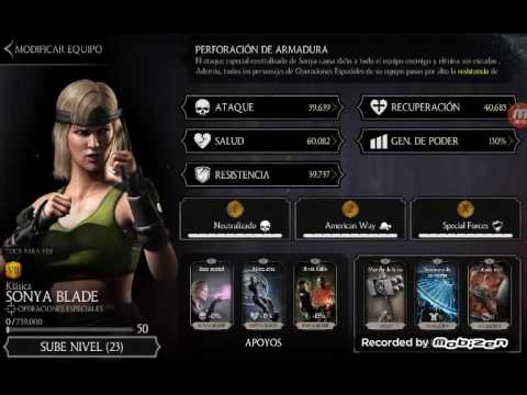 Sonya Blade Klásica GAME PLAY - YouTube