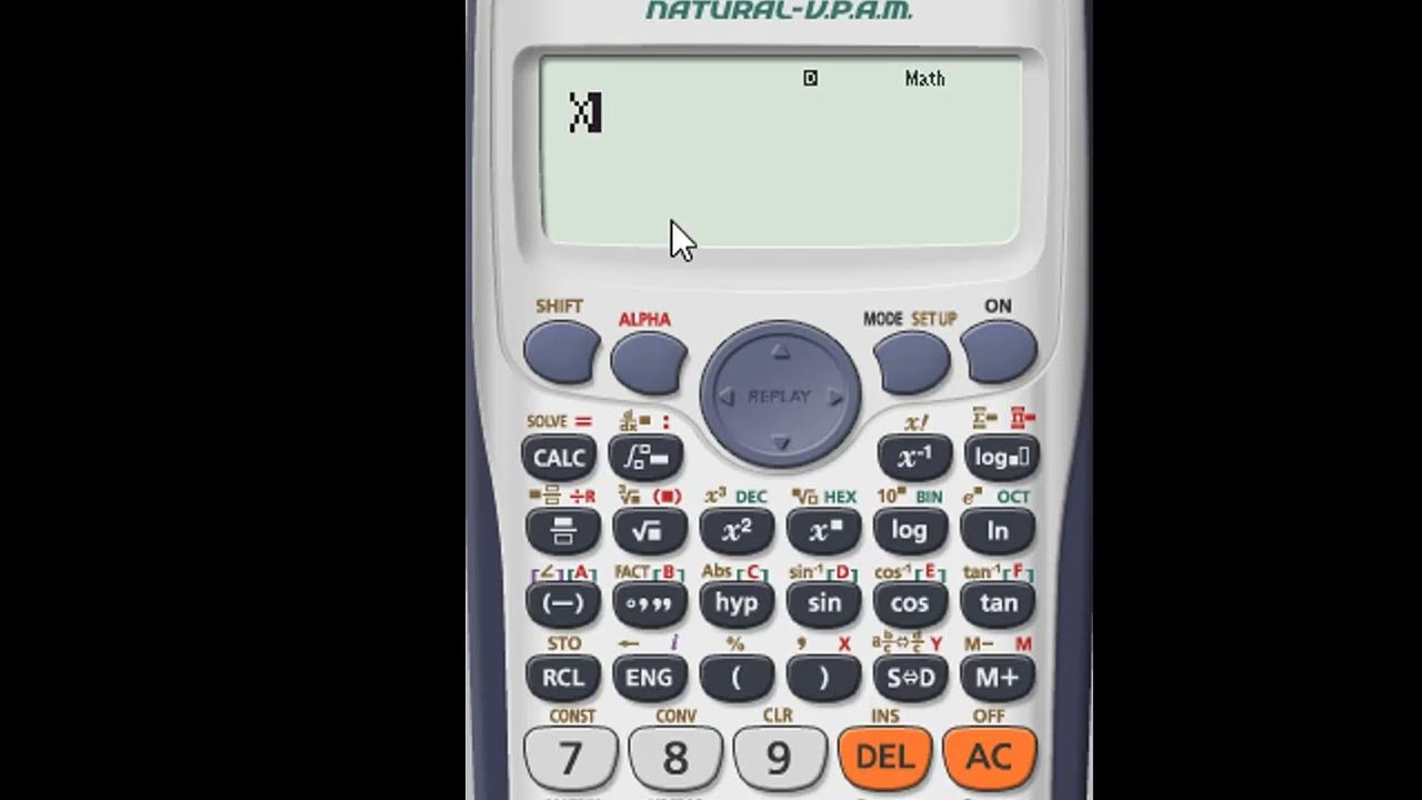 002: The ALPHA and SHIFT keys of the Casio fx 991es calculator | Making ...