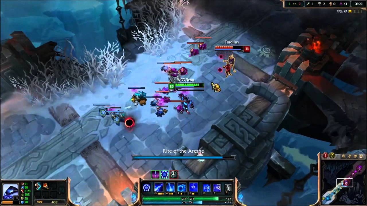 League Of Legends: Xerath Ult Bug - YouTube