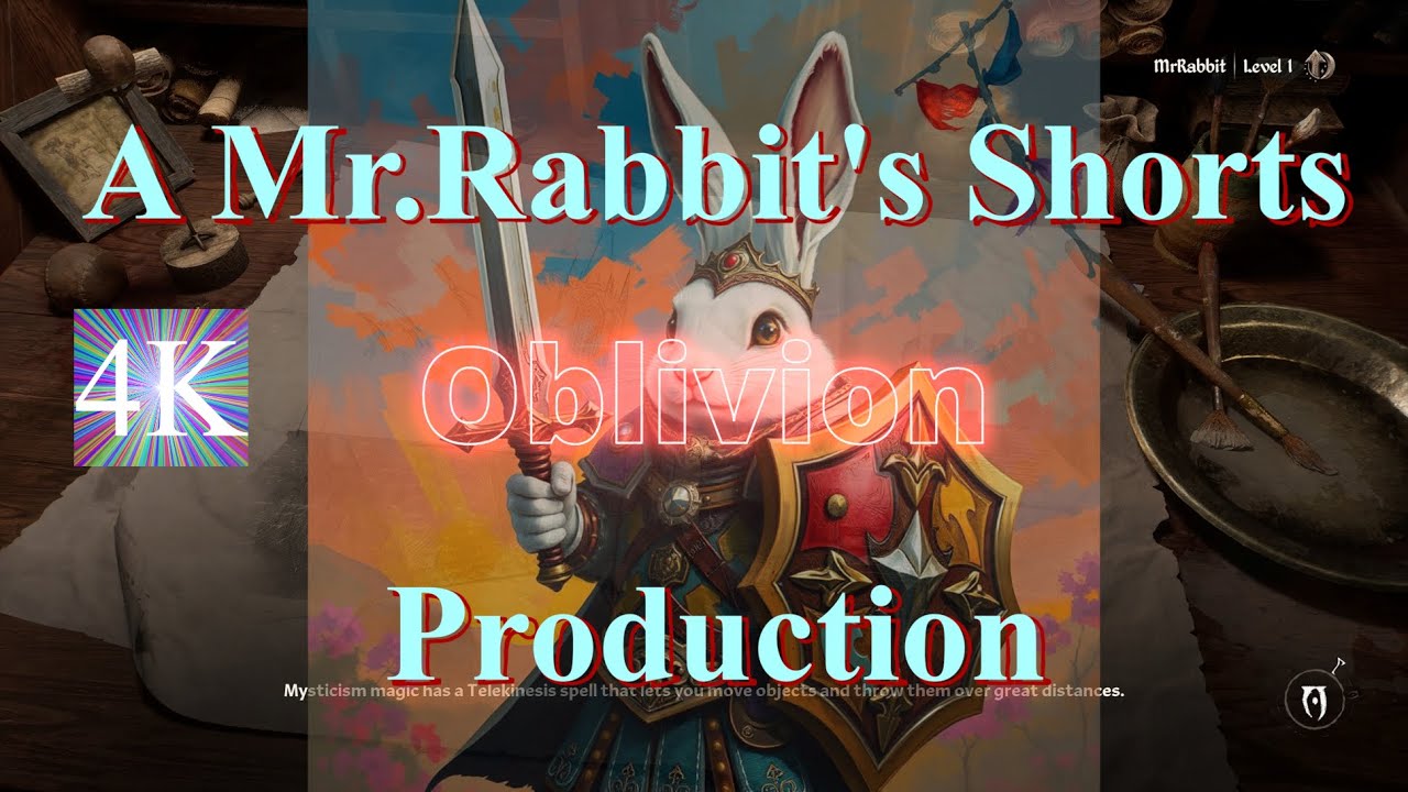 Wolves, Ogres, and Highwaymen: My Welcome to Oblivion Mr. Rabbits Shorts first time in Oblivion ...