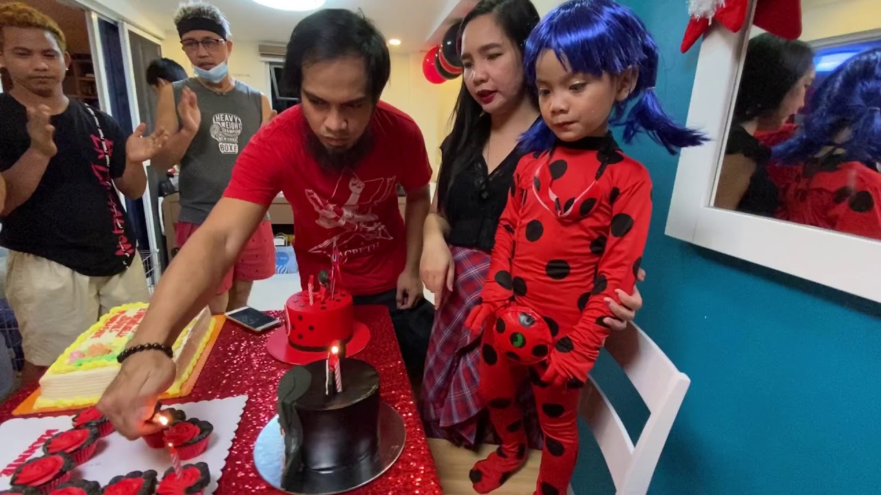 Miraculous theme Birthday|| LadyBug || Mannies 4th Birthday ...