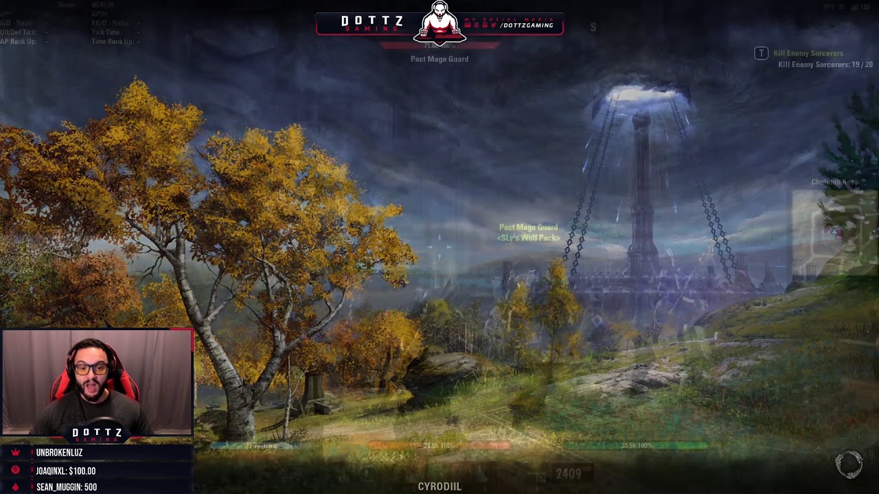 Dottz, the Most Innovative Streamer of ESO #1 - YouTube