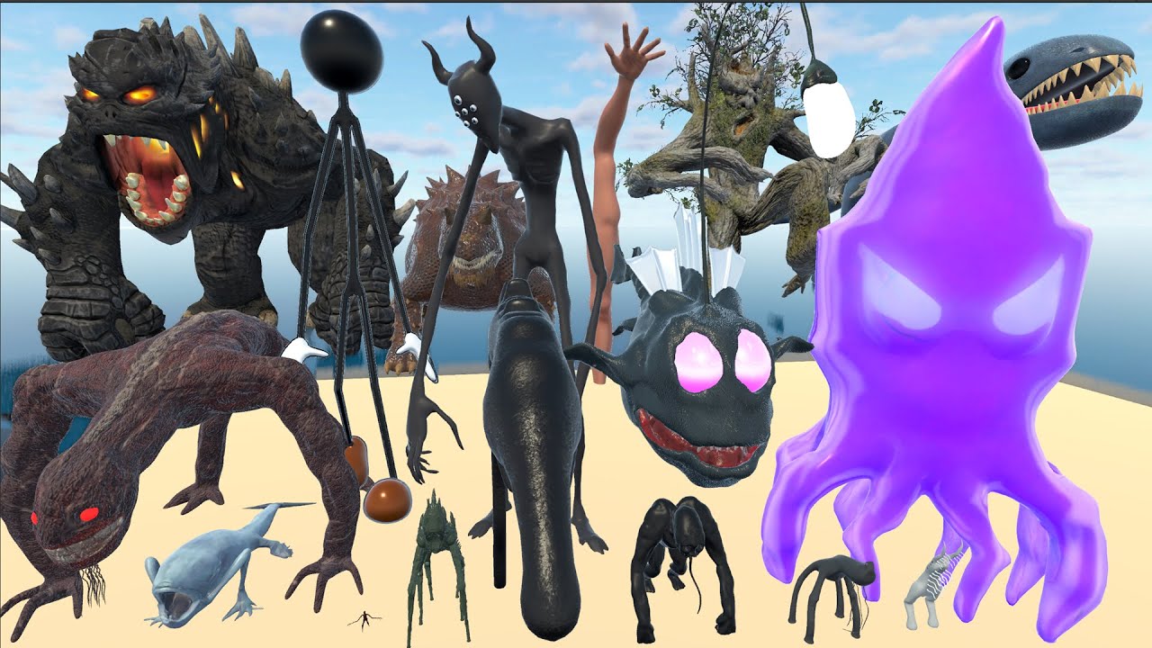 Astroplex Phase 2 vs Behemoth vs 3D Mythical Trevor Henderson Size ...