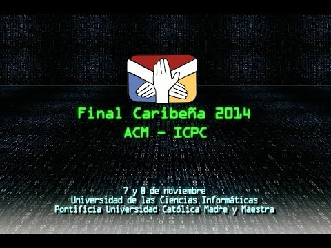 Caribbean Finals of the ACM-ICPC 2014 - YouTube