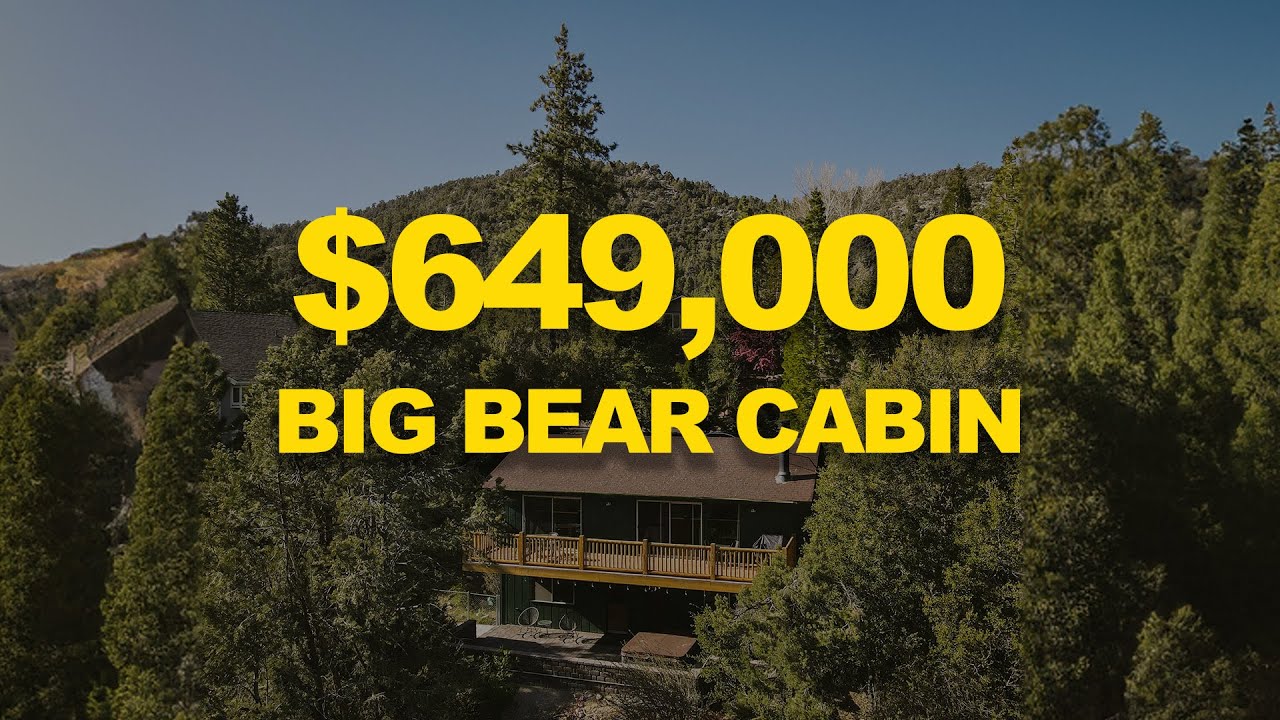 Inside a Rustic Big Bear Cabin - YouTube
