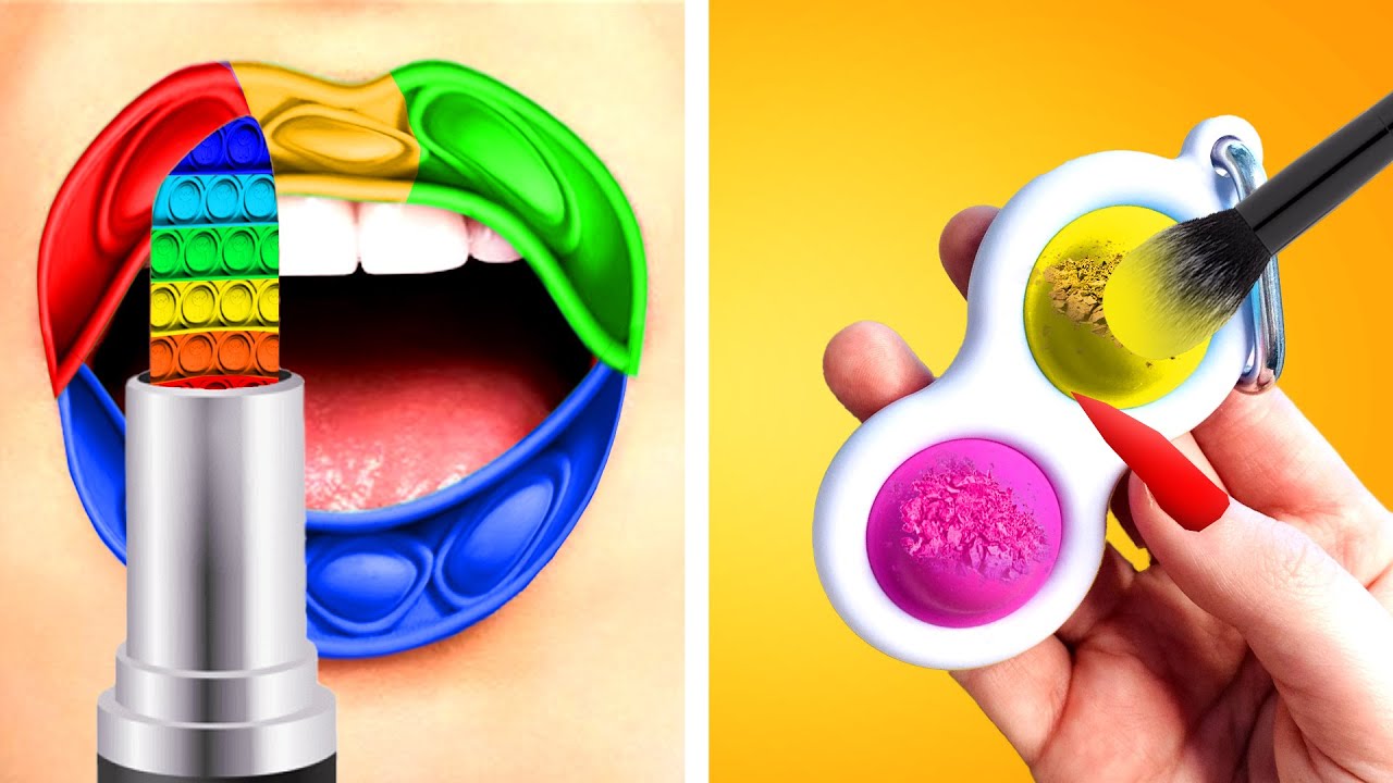 Pop It vs Simple Dimple Challenge! Pop It Beauty, Makeup & Fashion ...