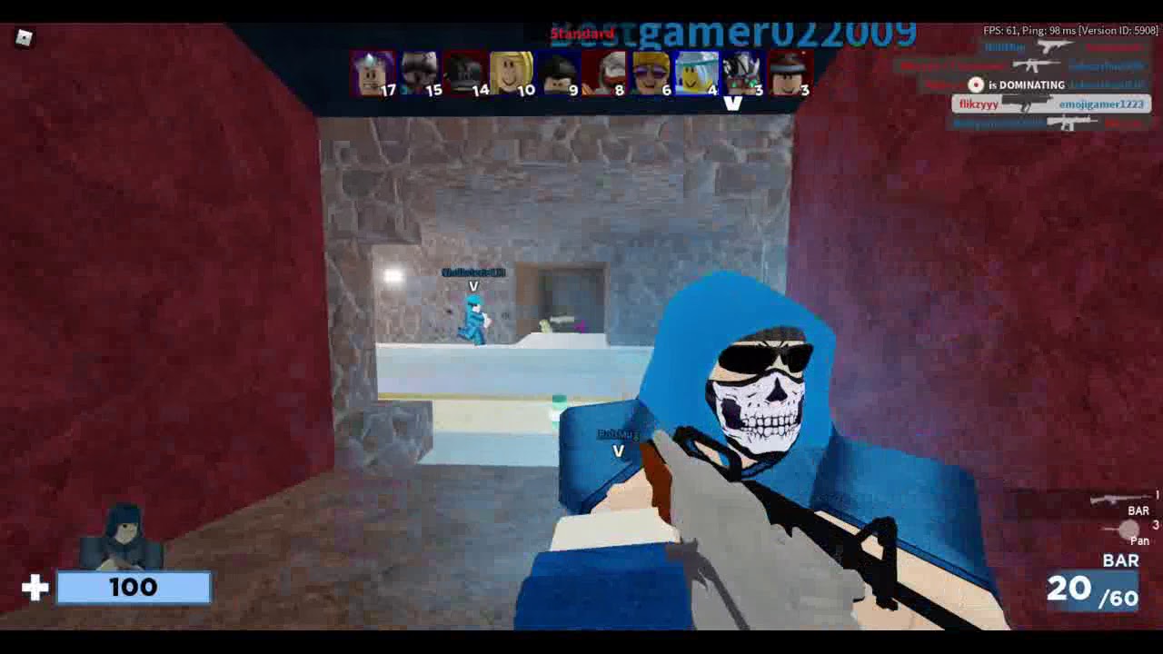roblox arsenal bot playing for 4 minutes - YouTube