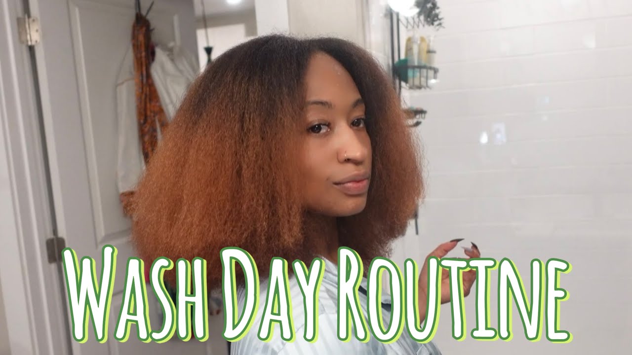 Wash Day Routine - YouTube