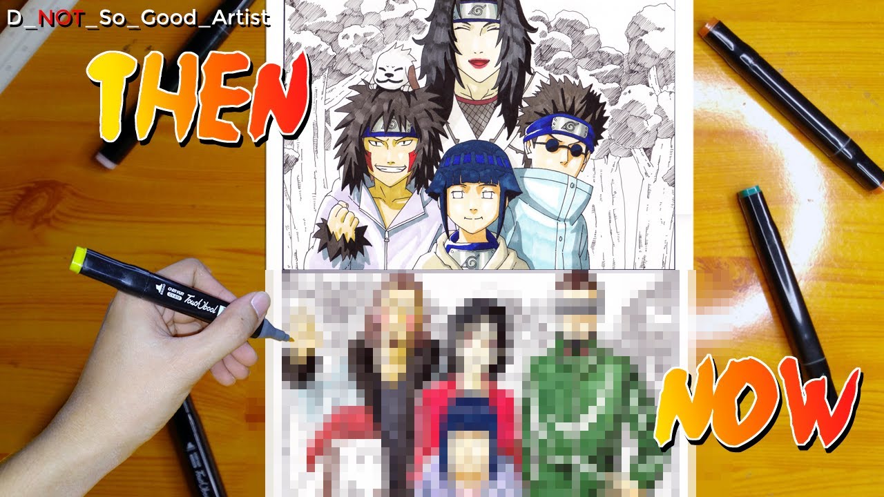 Drawing the Team 8 Then & Now - YouTube