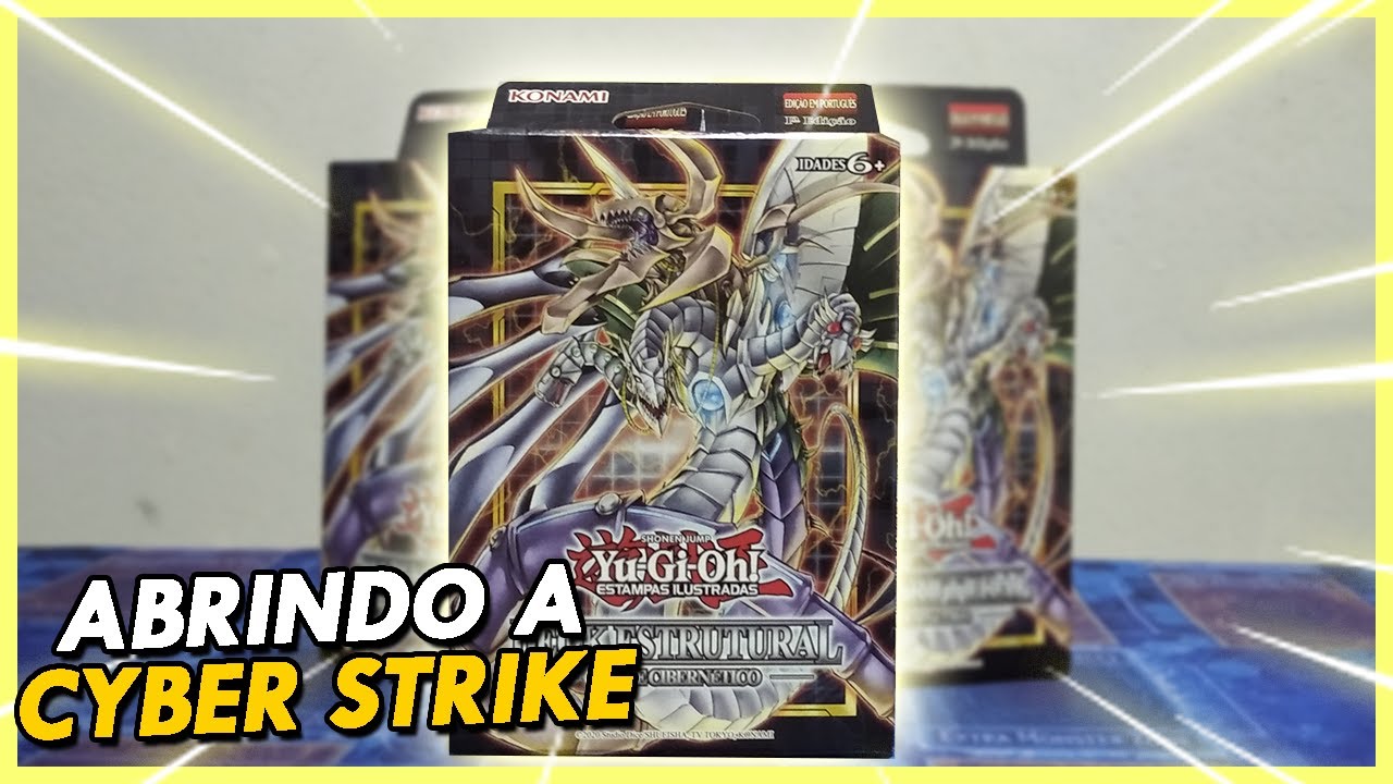 Abrindo o Deck Estrutural CYBER STRIKE - GOLPE CIBERNÉTICO | Yu-Gi-Oh ...