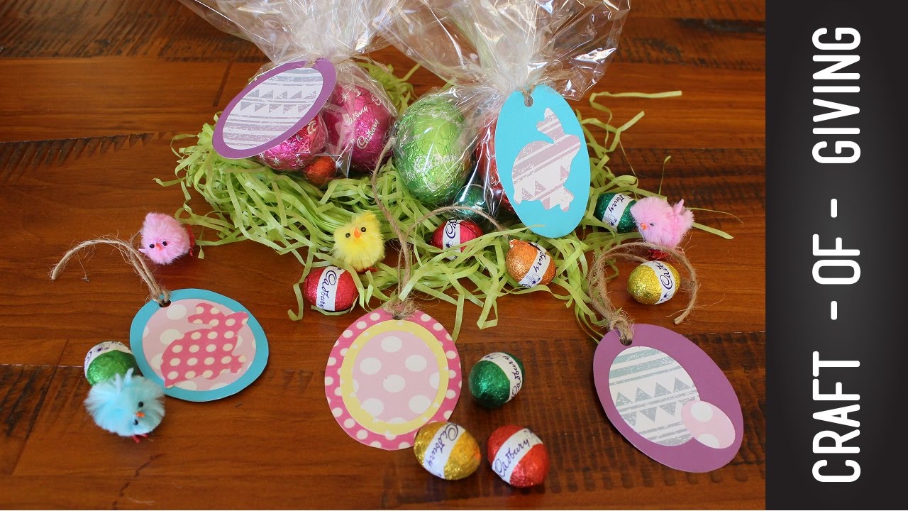 DIY Easy Easter Gift Tags | Craft of Giving - YouTube