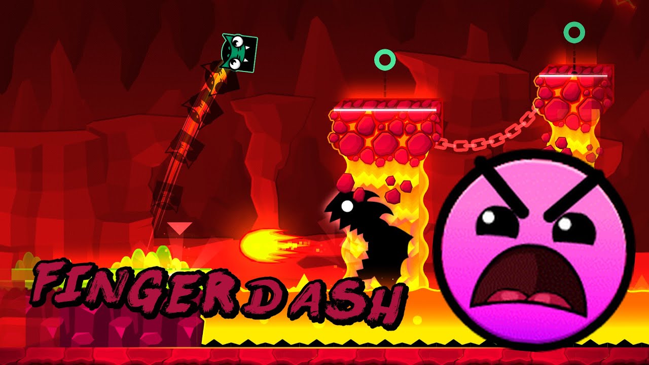 Geometry Dash - Fingerdash (Mobile) - YouTube