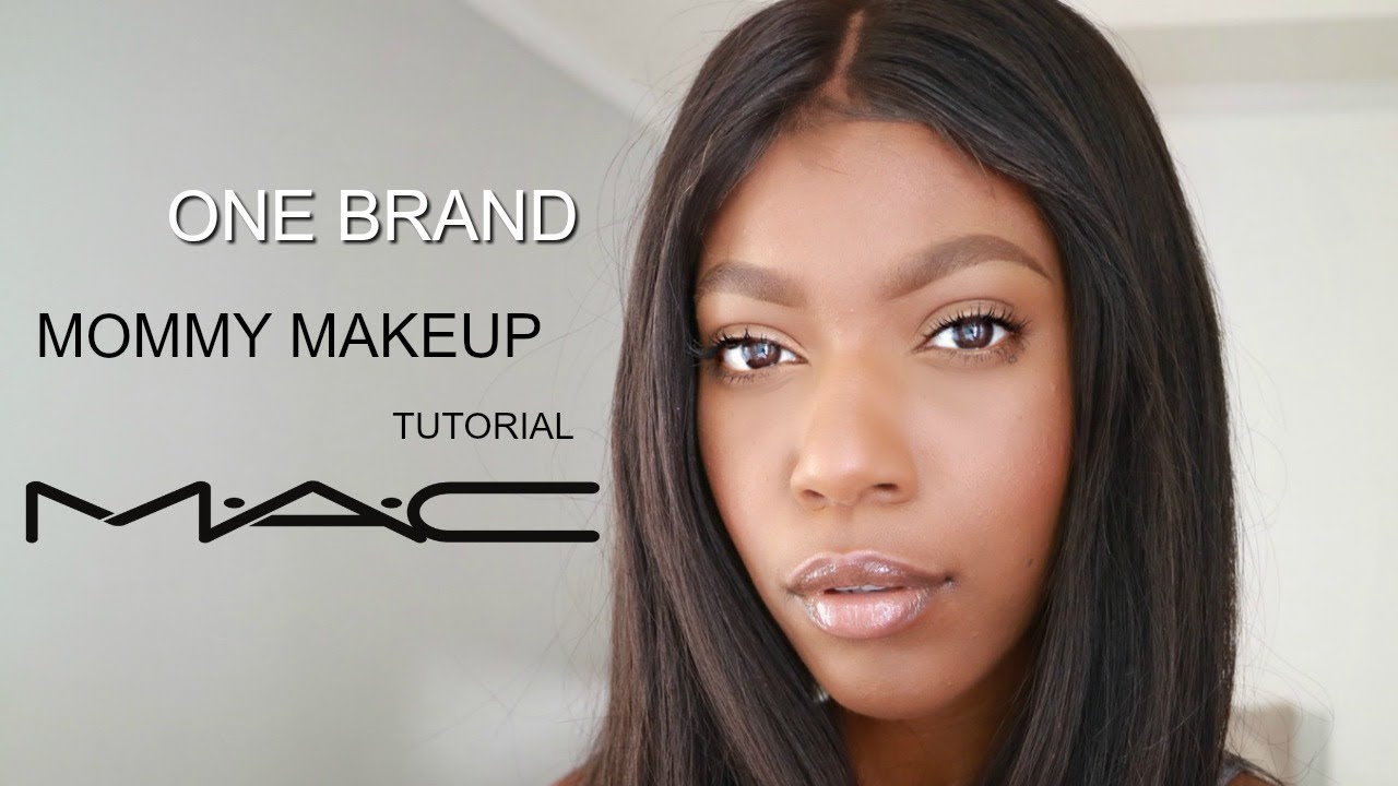 One Brand Mommy Makeup Tutorial: MAC - YouTube