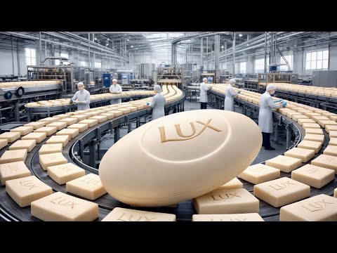 Inside a LUX Soap Factory | How LUX Soap Is Made Step by Step