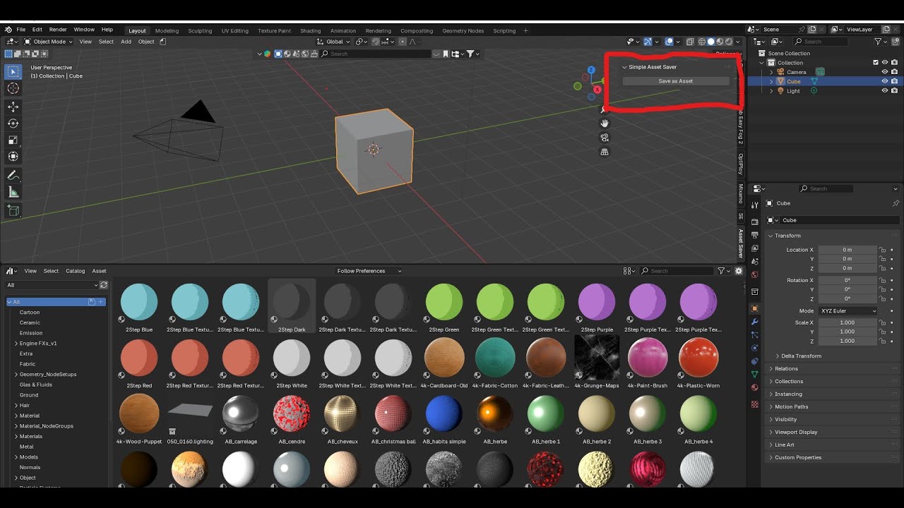 quick asset maker for blender#blender3danimation #blenderasset - YouTube