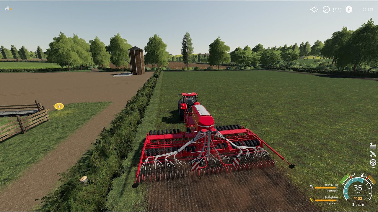 FS19 Wyther Farms 9 * Collecting Hay, Installing Silo, Sowing Soybeans ...
