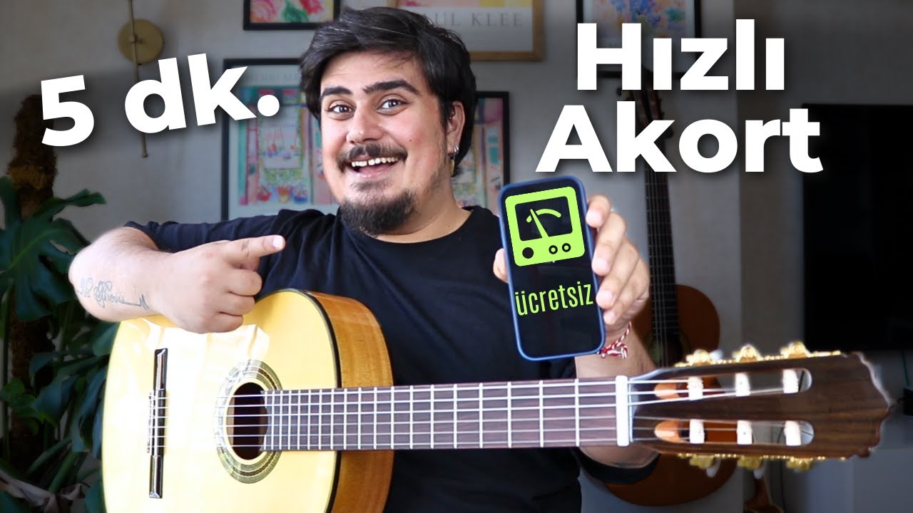 Yeni Başlayanlar için: Gitar Akort Yapma - YouTube