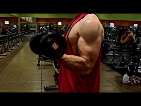BICEP WORKOUT AND SMOOTHIES - DEREK COOK - YouTube