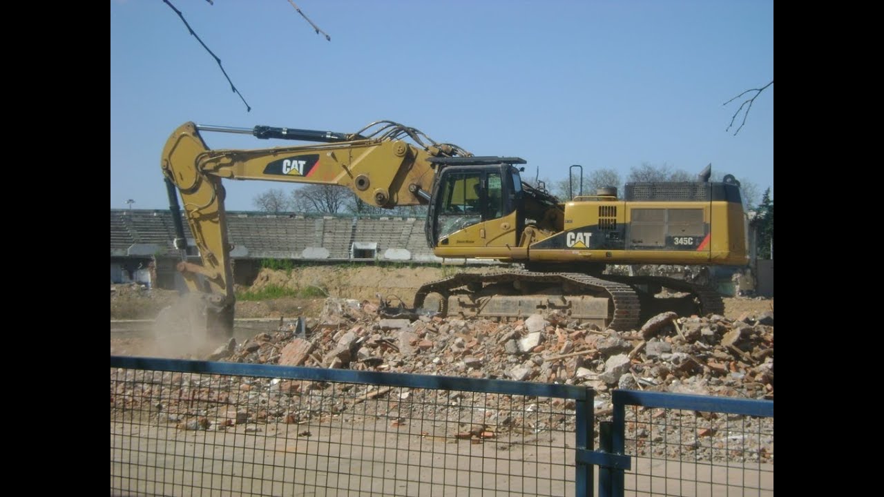 Cat 345C L UHD - YouTube