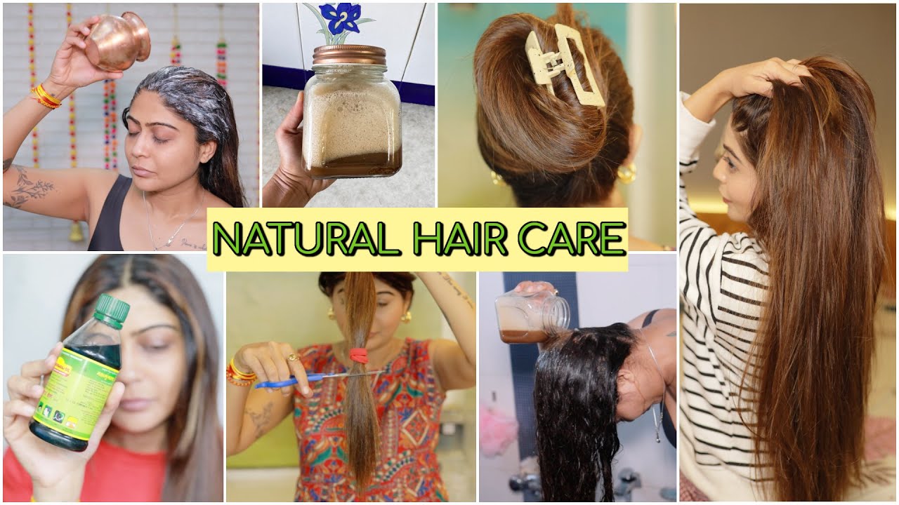 My Weekly NATURAL Hair Care Routine For Long, Healthy & Thick Hair ...