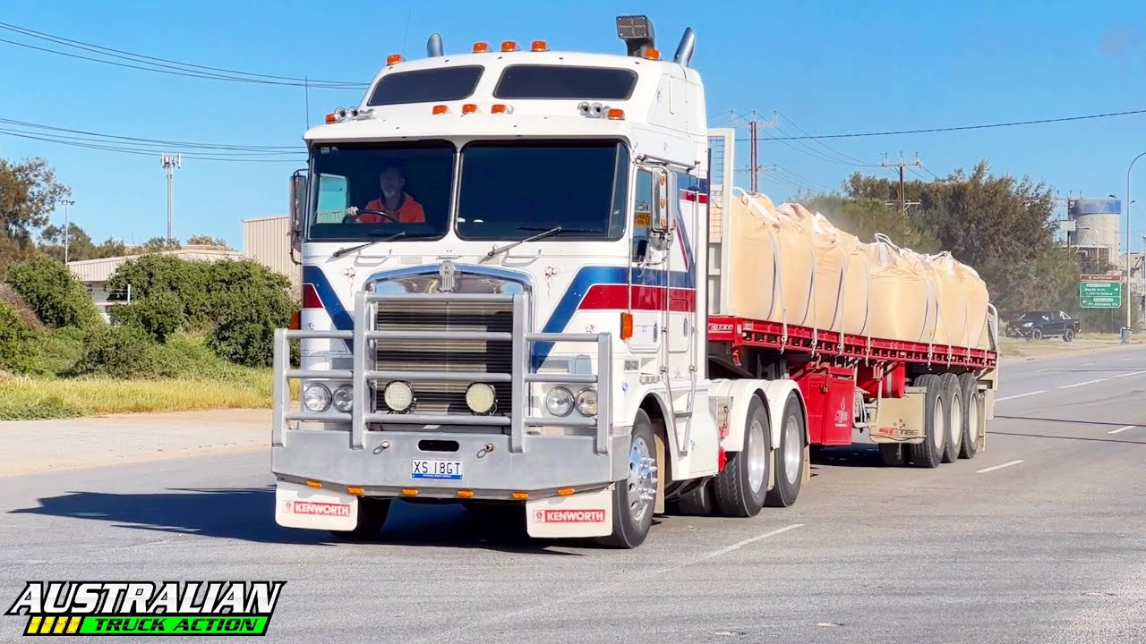 Australian Kenworth K104 & K108 Compilation #4 - YouTube