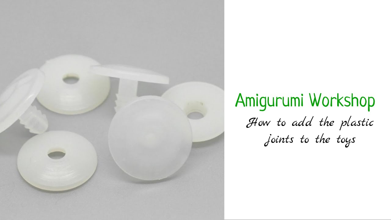 How to add the plastic joints to the toys - YouTube