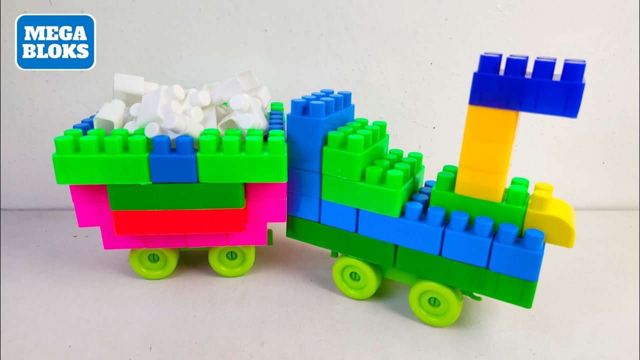 TUTORIAL How To Make a Tractors From Mega Lego Blocks BUILDING CRAFTING SATISFYING DIY#4 - YouTube
