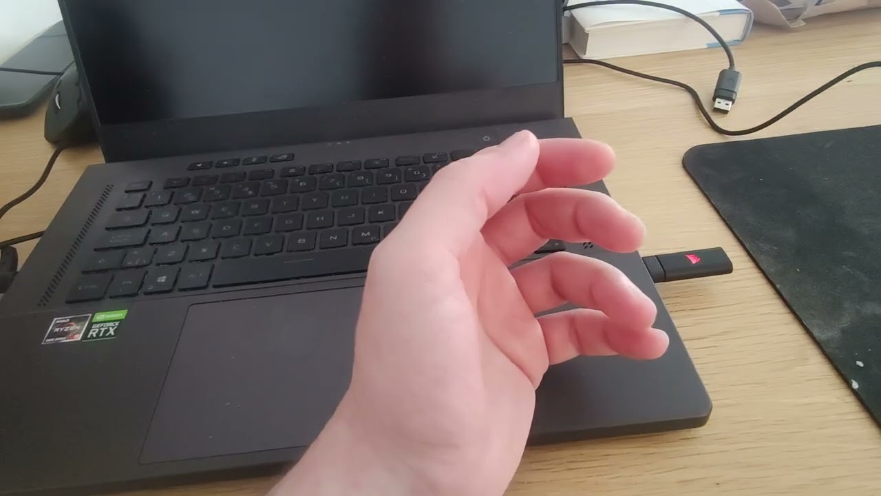 Magnet implant triggering laptop lid-sensor - YouTube