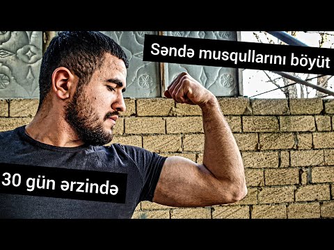 BÖYÜK MUSQULLARA SƏNDƏ SAHİB OL!! | EV ŞƏRAİTİNDƏ MƏŞQ |